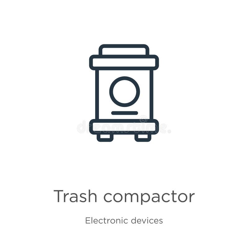 Trashcompactor Stock Illustrations – 9 Trashcompactor Stock ...