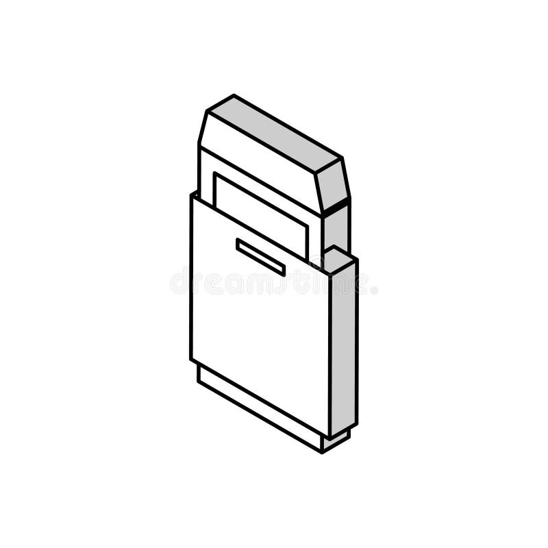 Trash Compactor Isometric Icon Vector Illustration Stock Vector ...