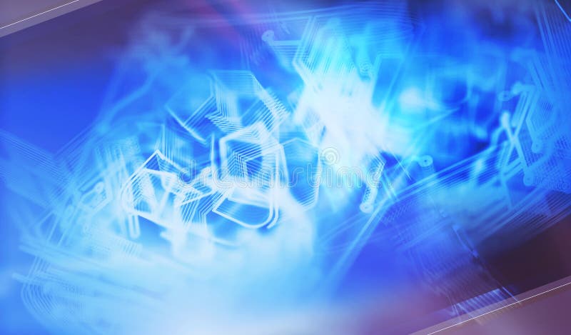 Trash and Delete Bin Symbol Digital Concept 3d Illustration Stock ...