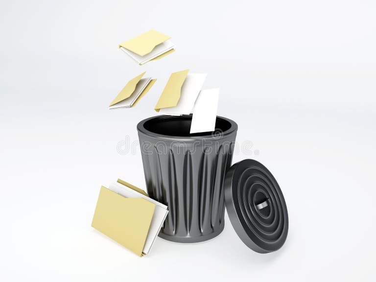 Folder Trash Stock Illustrations – 3,376 Folder Trash Stock ...