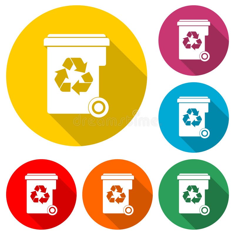 Bin Icon Lid Open Trash Stock Illustrations – 706 Bin Icon Lid Open ...