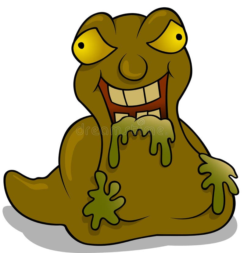 Trash Monster stock vector. Illustration of rubbish, distasteful - 53278760