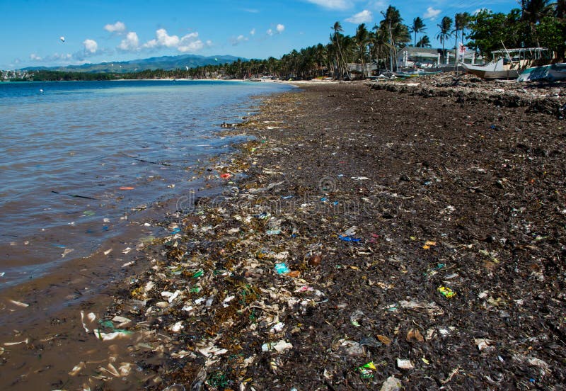 Water Pollution Sea of Garbage in Tondo, Philippines Editorial Photo ...
