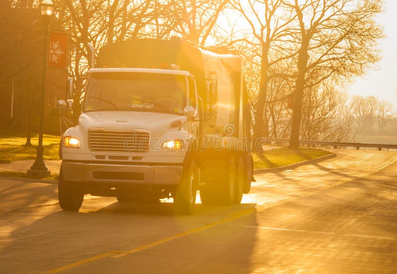 Trash Pick-up stock image. Image of pickup, trash, yardwaste - 33649619