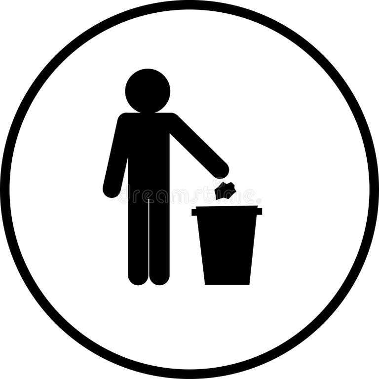Trash Sign Symbol Stock Illustrations – 74,039 Trash Sign Symbol Stock ...