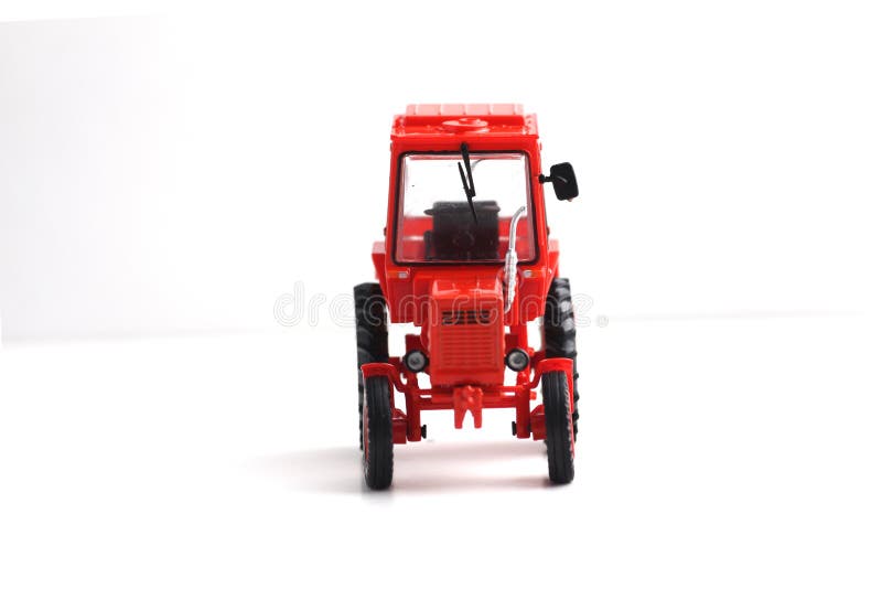 Trator T-25A No Fundo Branco Imagem de Stock - Imagem de isolado ...