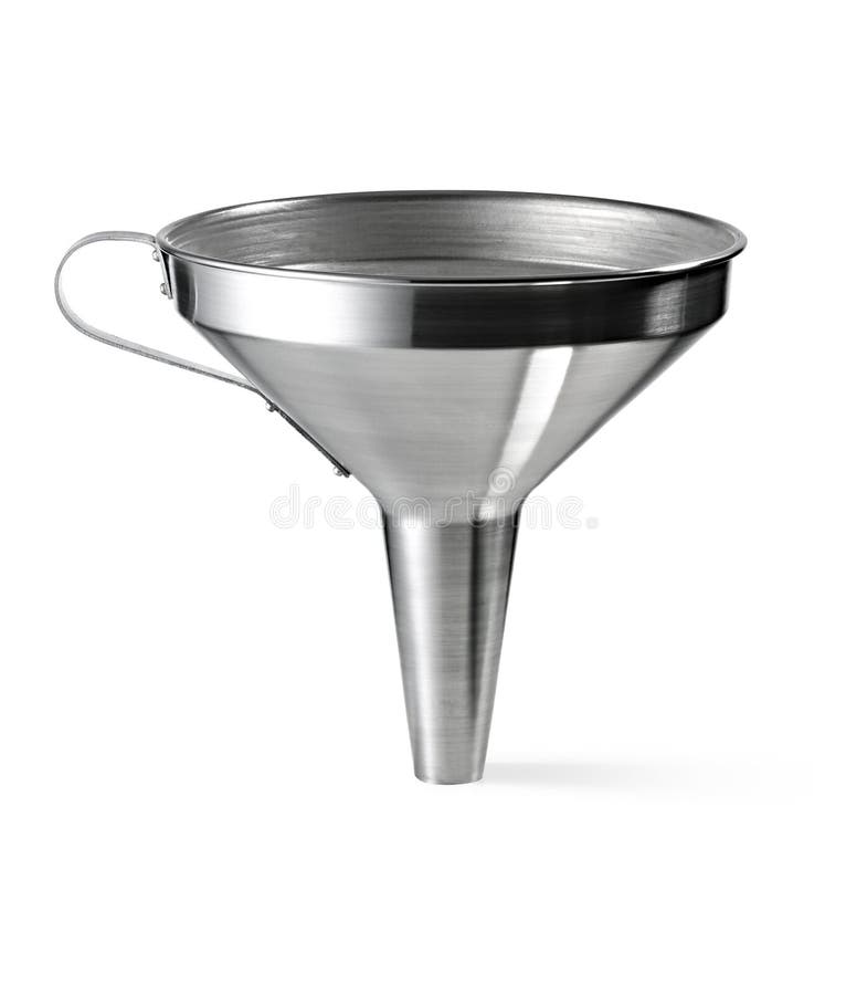 Tratt fotografering för bildbyråer. Bild av metalliskt - 14082505