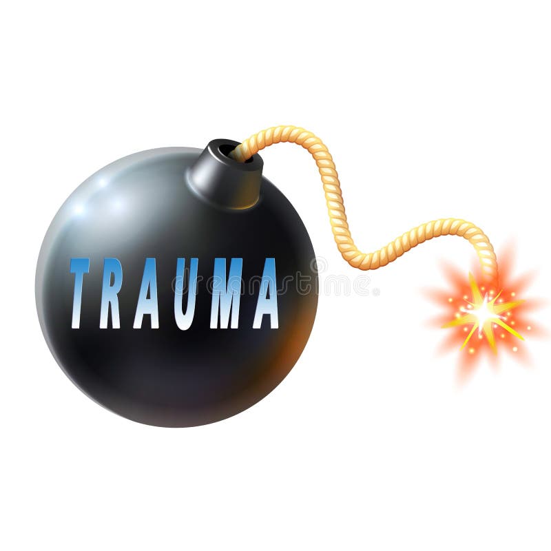 Trauma bomb. stock image. Image of labeled, direction - 211510787
