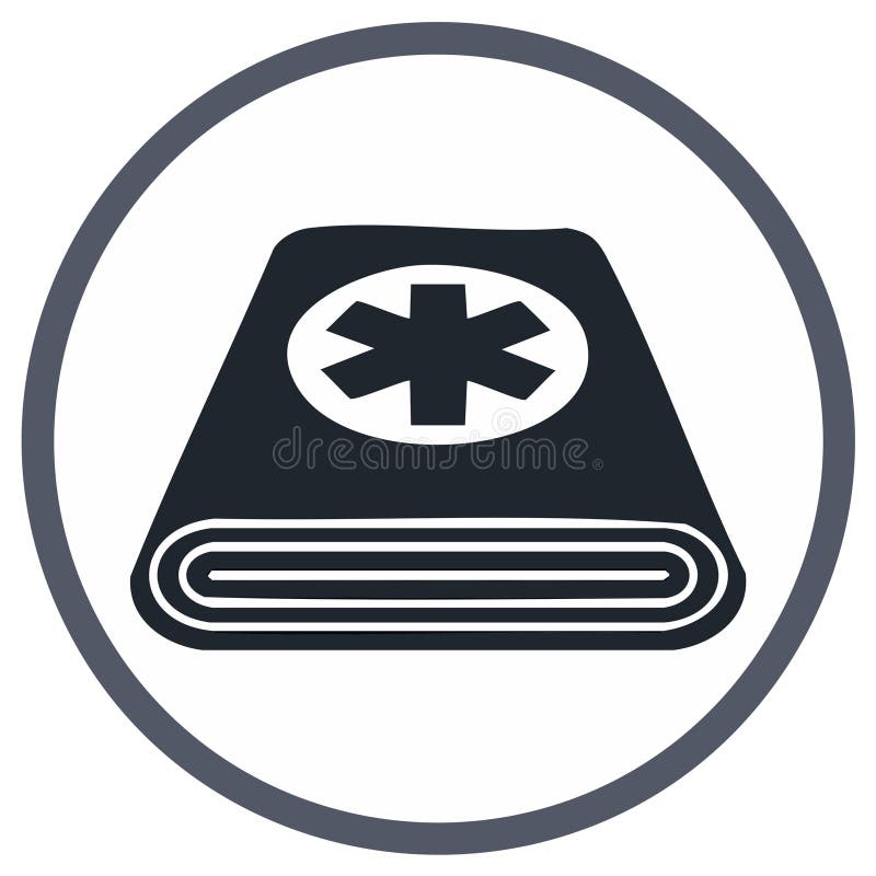 Trauma Kit Symbol Icon in Circle First Aid Kit Icon for Medical ...