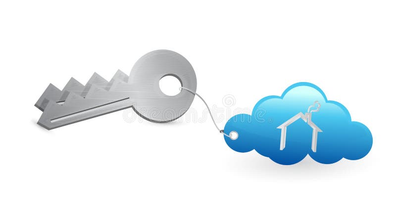 Zeichnen Eines Hausillustrationsentwurfs Stock Abbildung - Illustration ...