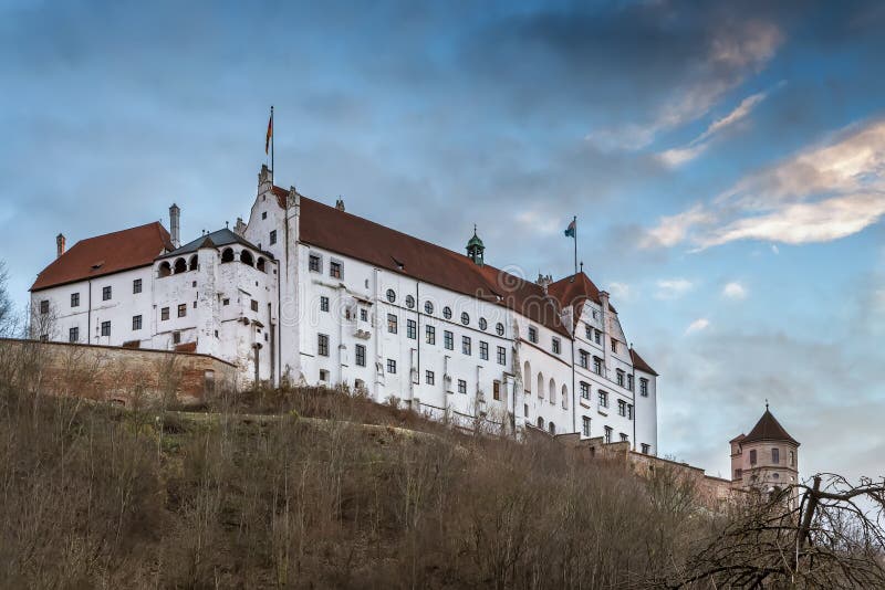 Trausnitz Castle, Landshut, Germany Stock Photo - Image of medieval ...