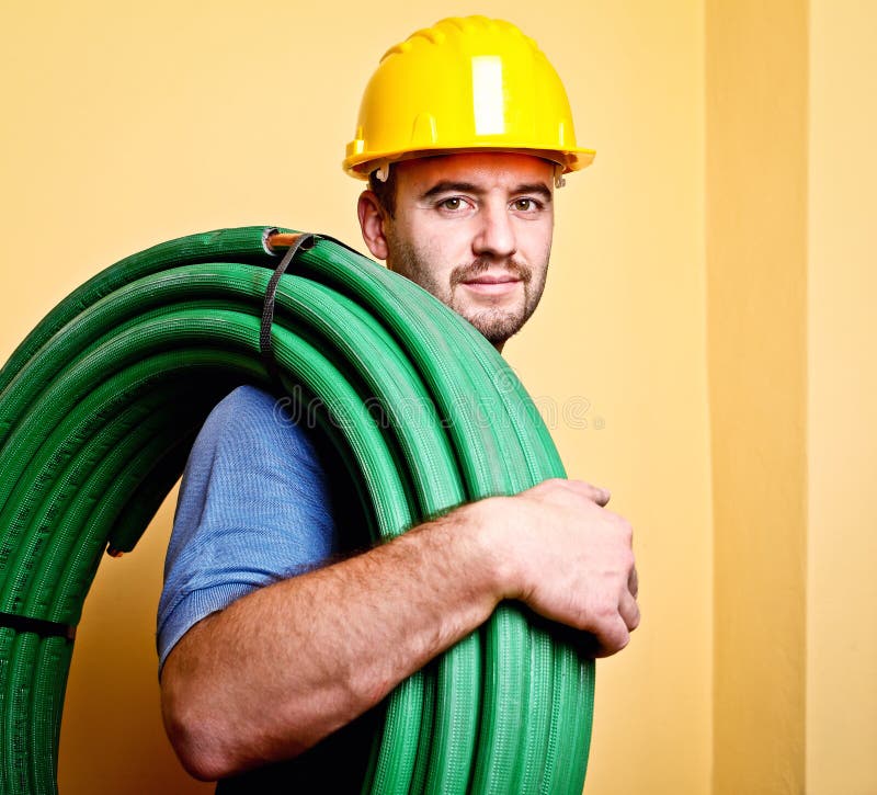 Travail au travail photo stock. Image du confiant, fermer - 21377258