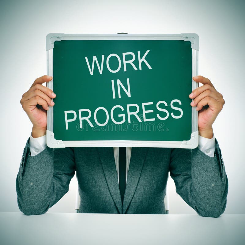 Travail en cours image stock. Image du banquier, compagnie - 39819417