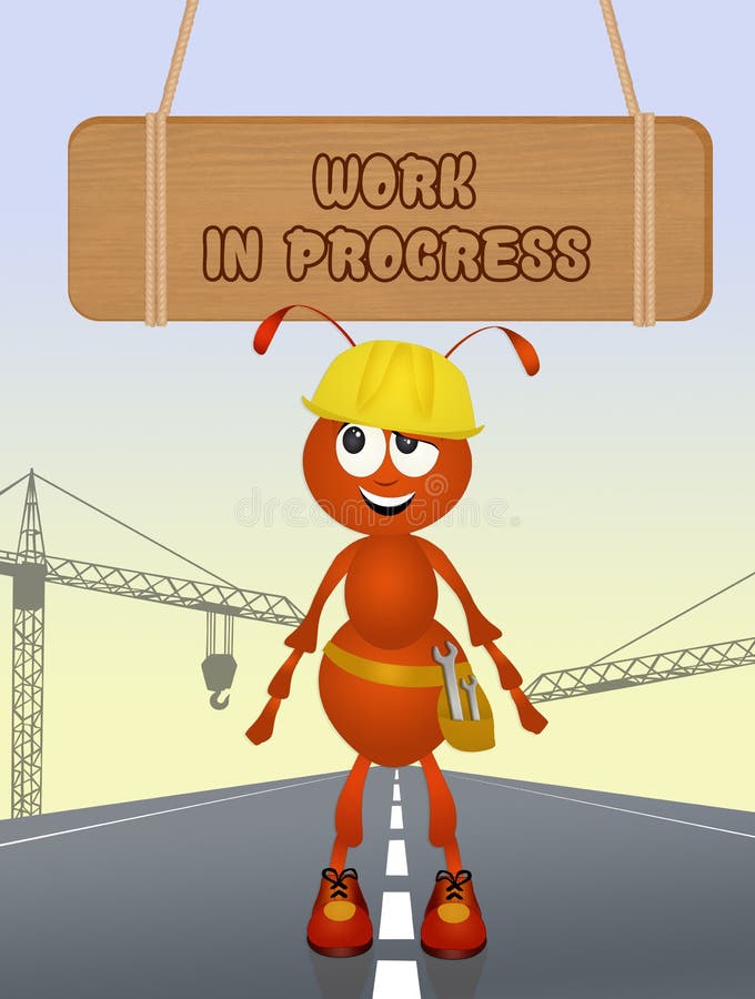 Travail En Cours Stock Illustrations, Vecteurs, & Clipart – (3,318 ...