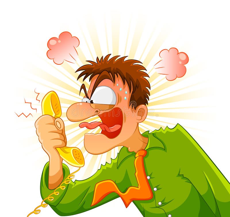 Fâché illustration stock. Illustration du gosse, brun - 8938484