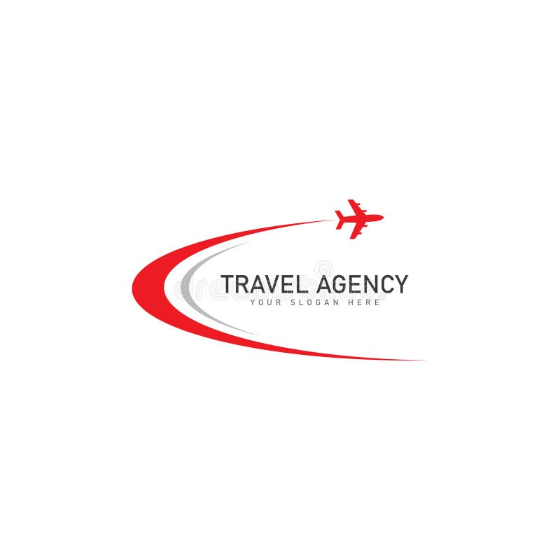Travel Agency Logo Design Template Vector Stock Vector - Illustration ...