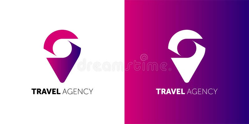 TRAVEL AGENCY LOGO. Travel Logotype Design Template Stock Vector ...