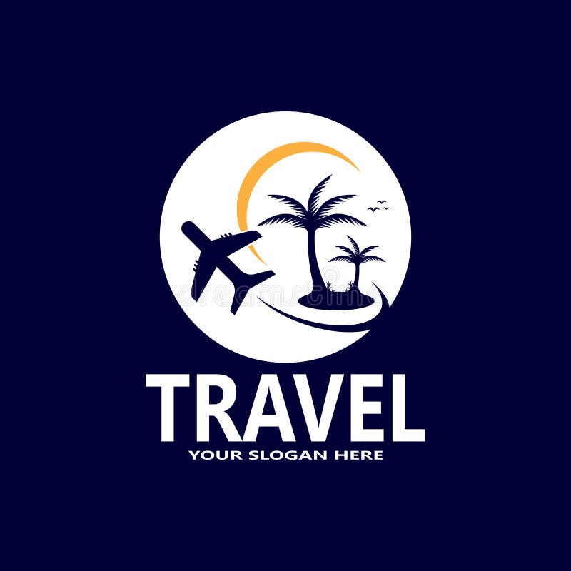 Travel Agency Travel Logo Template Stock Illustration - Illustration of ...