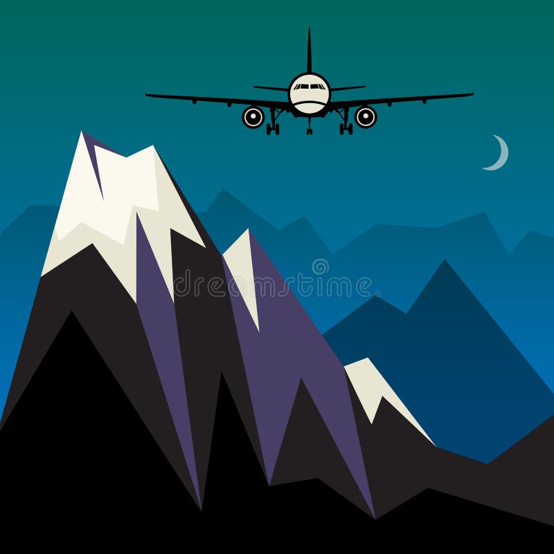 Travel or Air Cargo Abstract Stock Vector - Illustration of flight ...