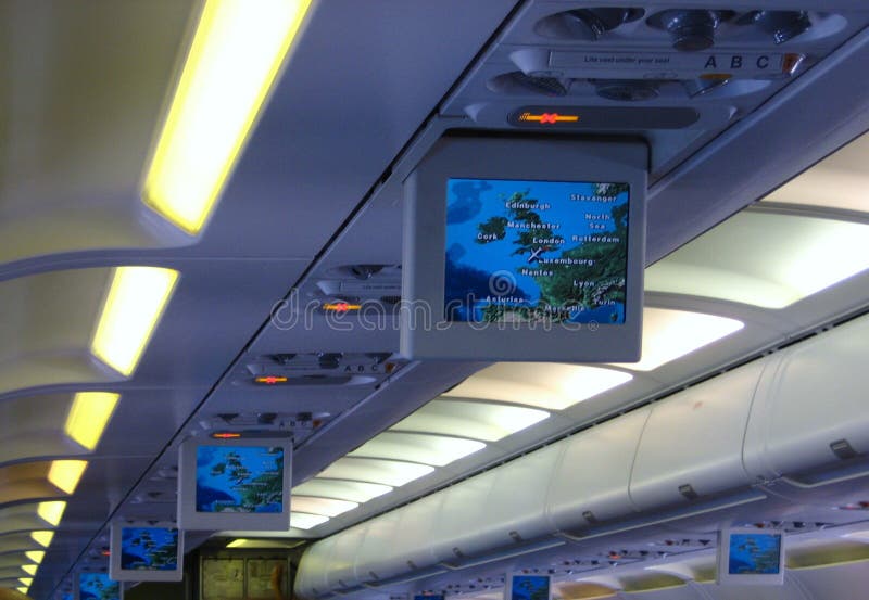In-Flight Entertainment Screen, Inflight Screen, Seatback Screen In ...