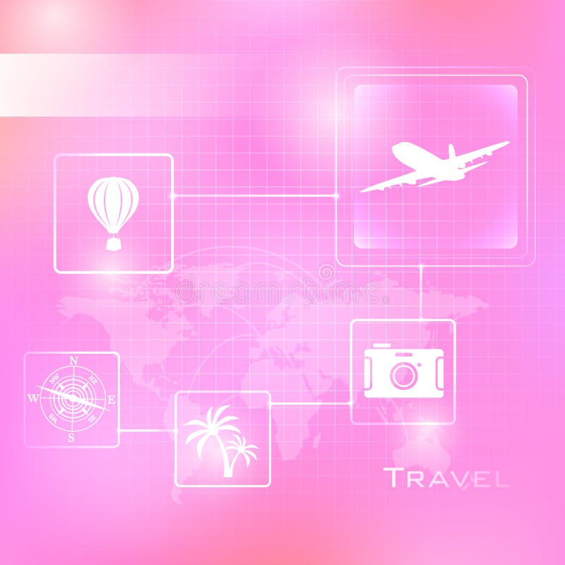 Travel Infographic Chart stock vector. Illustration of demographic ...