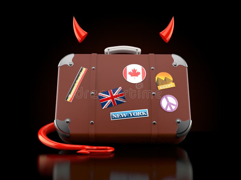 Devil Suitcase Stock Illustrations – 75 Devil Suitcase Stock ...