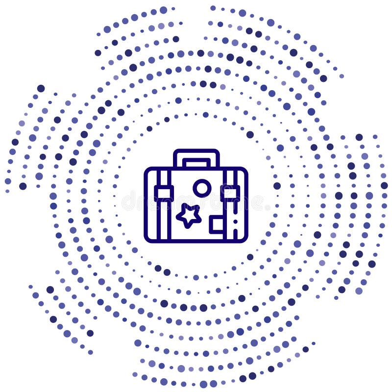 Travel Case Vector Icon. Travel Case Editable Stroke Stock Vector ...