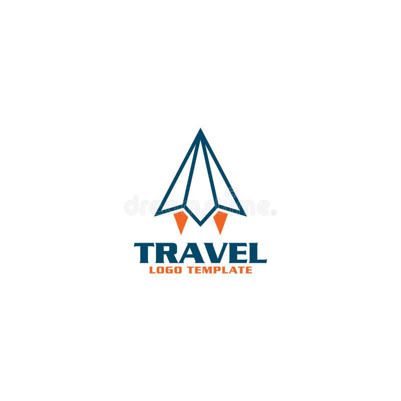 Travel Company Logo Design Inspiration Stock Vector - Illustration of ...