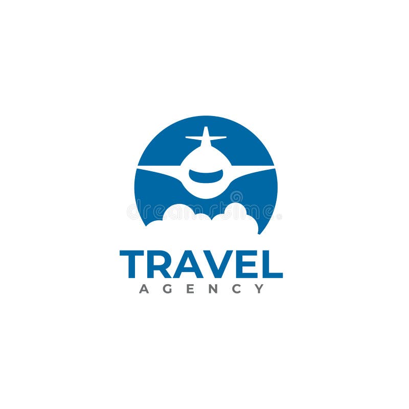 Travel Company Logo Design Template Stock Vector - Illustration of ...