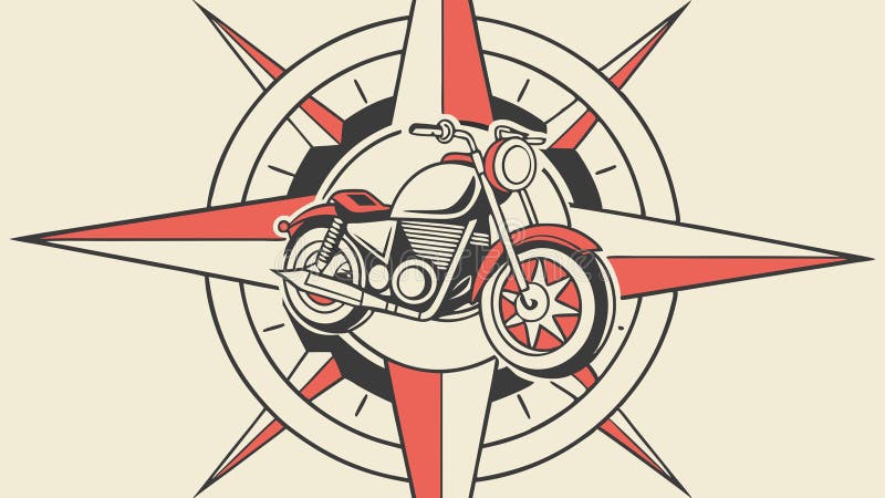 Travel Compass and Airplane, Global Navigation, Vector Design ...