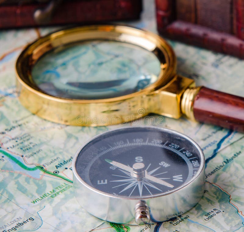 412 Compass Looking Glass Stock Photos - Free & Royalty-Free Stock ...