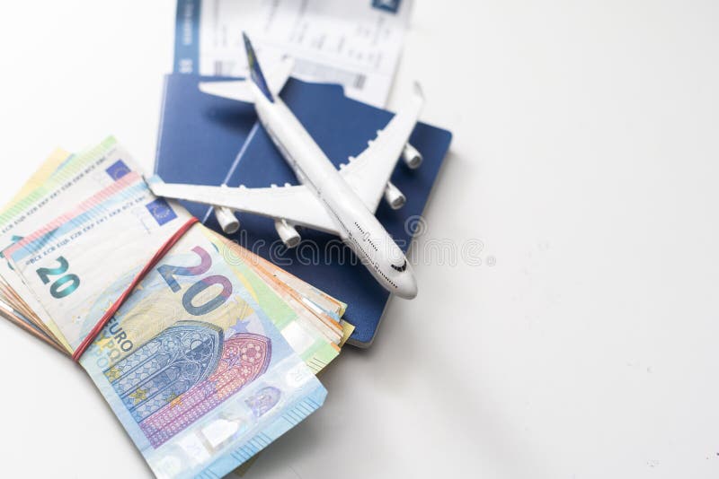 Travel Concept with Money Documents Stock Image - Image of wealth ...