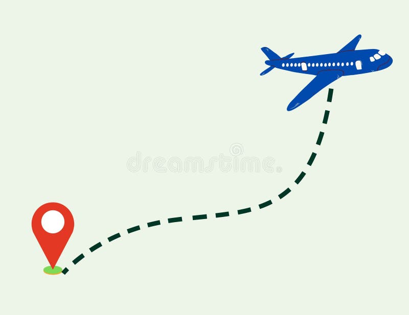 Travel from Destination , Map Stock Photo - Image of circle, drawing ...
