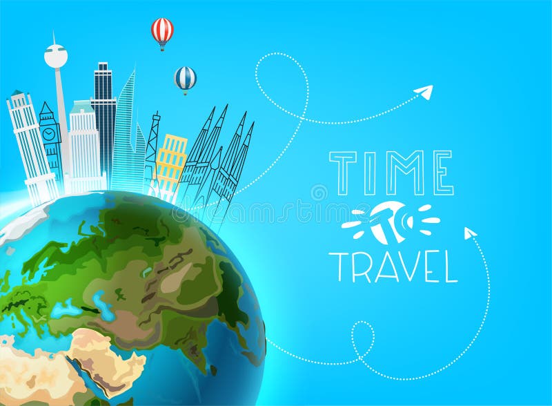 Travel Destination Concept. Vector Illustration Stock Vector ...