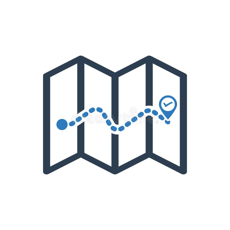Travel Destination Icon stock illustration. Illustration of plan ...