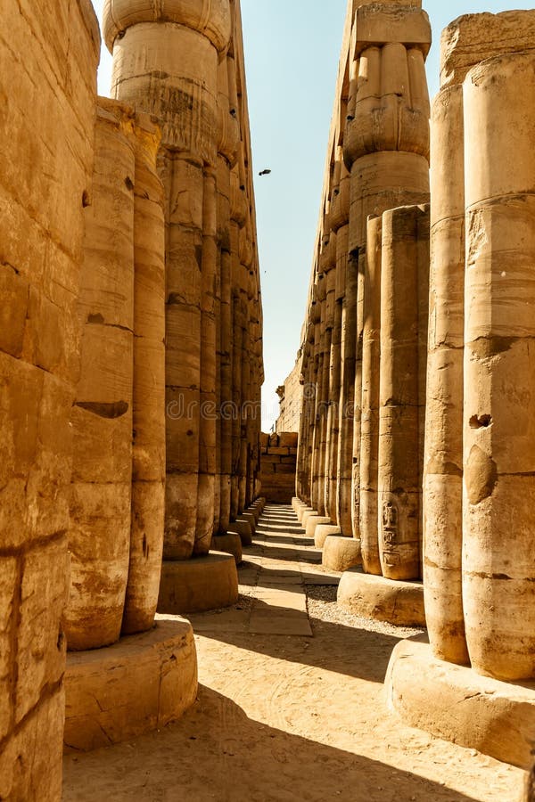 Travel Egypt Ancient Egyptian Temples Stock Image - Image of landmark ...