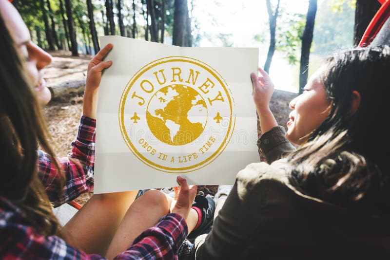 Travel Explore World Journey Stamp Concept Stock Image - Image of ...