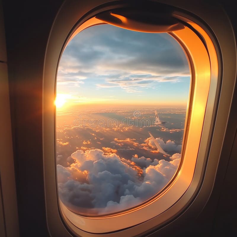 Travel.flying and Traveling Stock Illustration - Illustration of ...