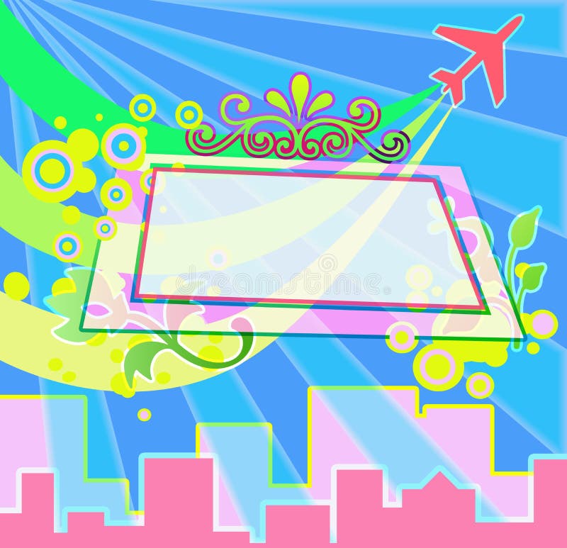 Travel frame stock illustration. Illustration of border - 23160647