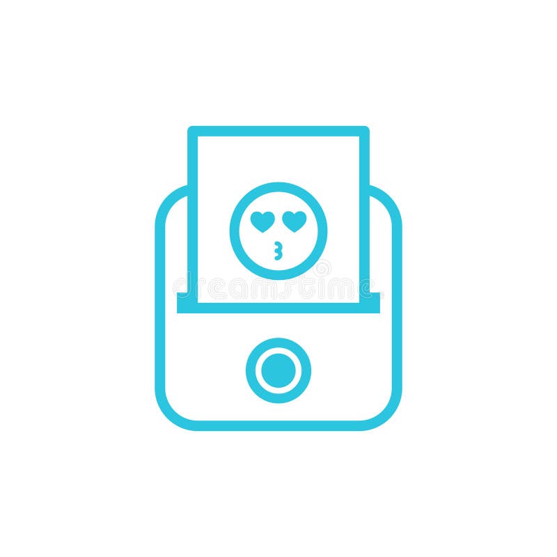 Friendly Mini Printer Icon Stock Illustrations – 1 Friendly Mini ...