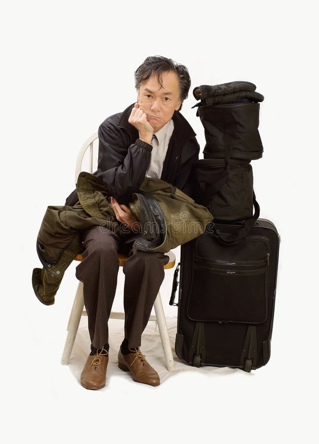 Airport Unhappy Passenger Cancel Flight Travel Lay Stock Image - Image ...
