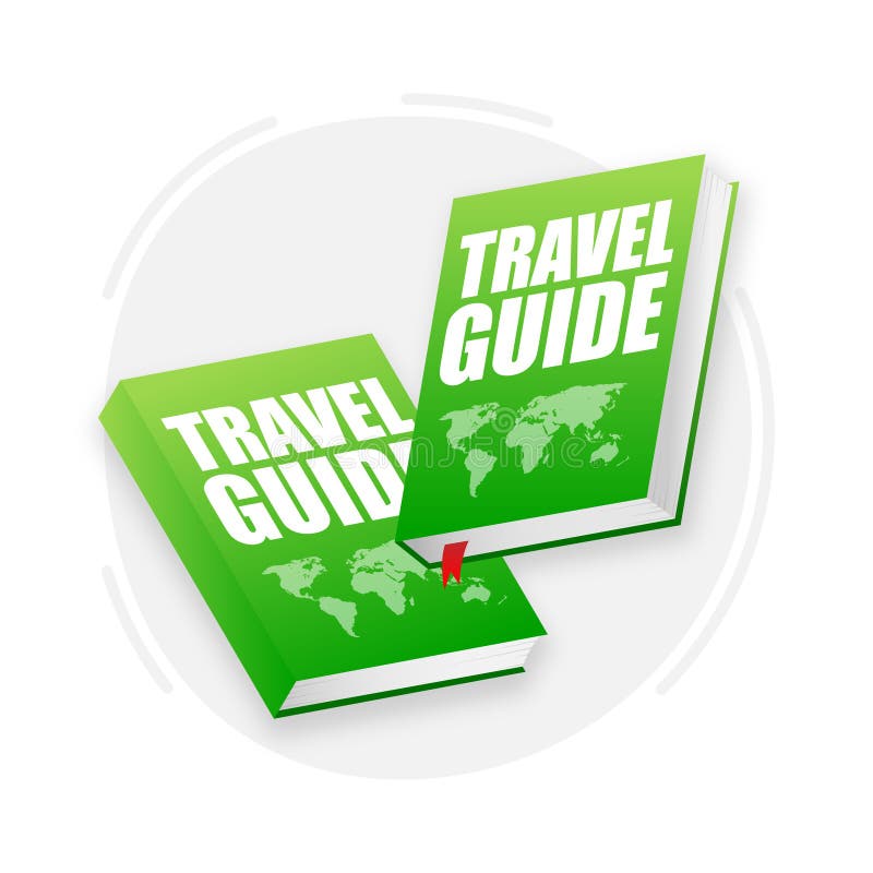 Travel Guide Icon. Tourism Book. Vector Illustration. Stock ...