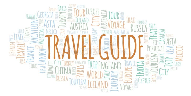 Guide Typography Word Cloud Create with the Text only Stock ...