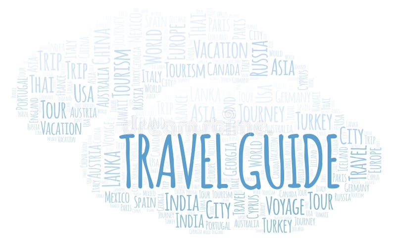 Guide Typography Word Cloud Create with the Text only Stock ...