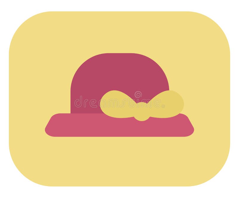 Travel hat, icon stock vector. Illustration of holiday - 259394286