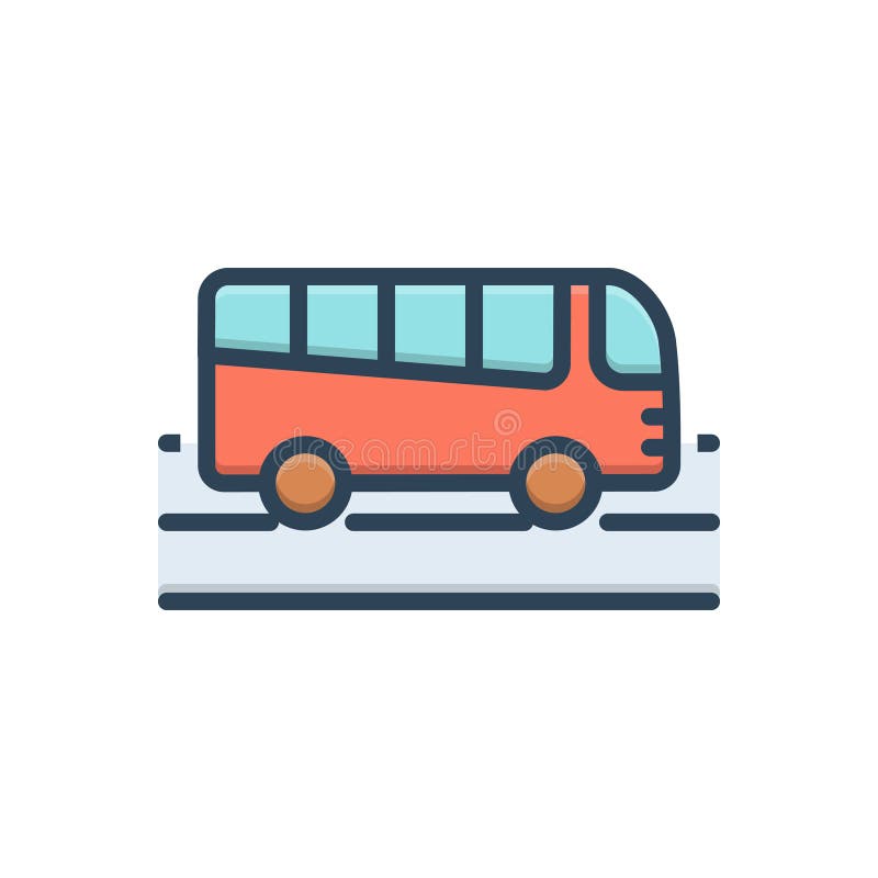 Color Illustration Icon for Travel, Booking and Transport Stock ...