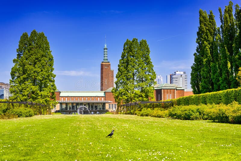 Travel Ideas. Backyard of Netherlands Architecture Institute in ...