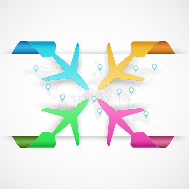 Travel Infographic Chart stock vector. Illustration of demographic ...