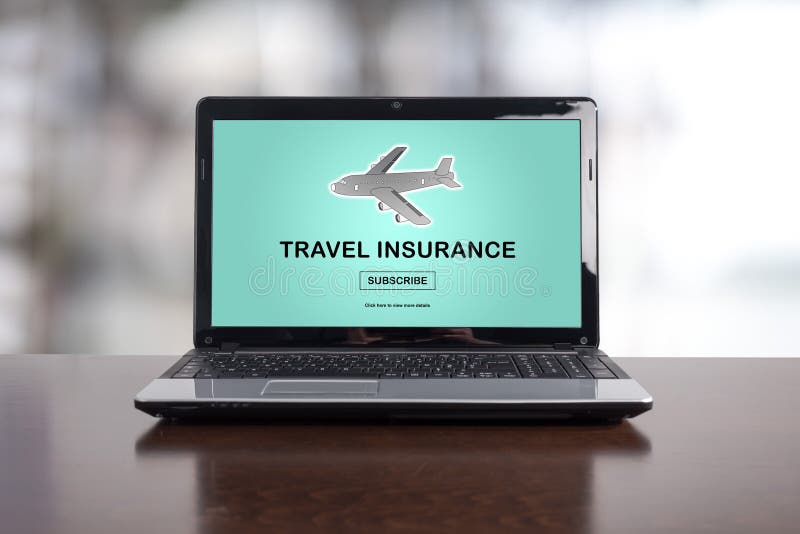 Travel Insurance Concept on a Paper Stock Photo - Image of concept ...