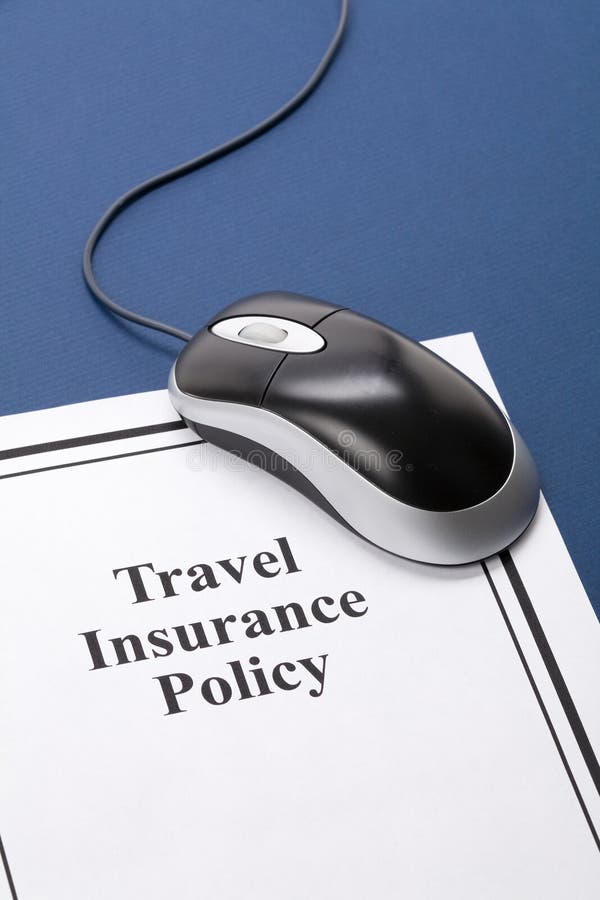 Travel Insurance Policy stock image. Image of document - 6426545